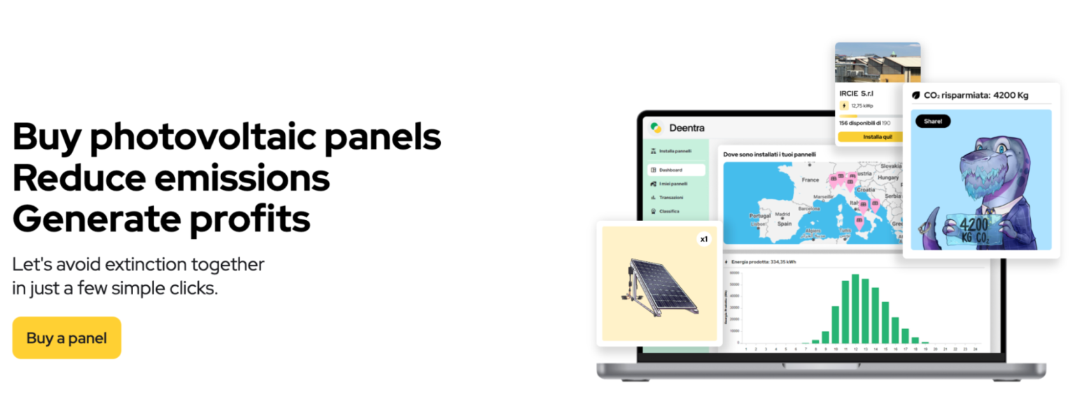 再生可能エネルギーのトークン化を行うNFTコミュニティ「Deentra」とは？ | サステナビリティ×ブロックチェーン情報メディア【HEDGE GUIDE Web3】